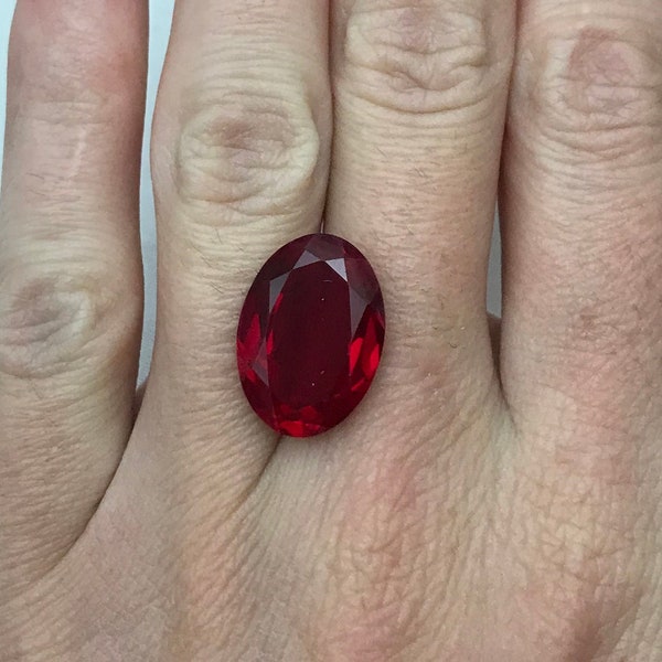 Synthetic Ruby - Etsy