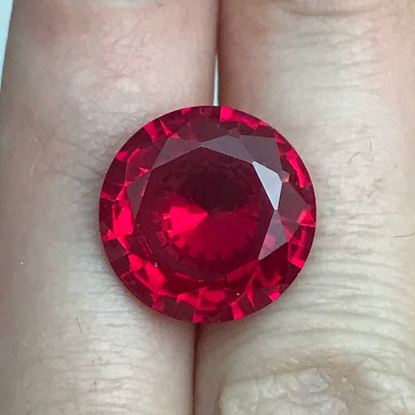 Synthetic Ruby - Etsy