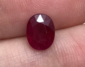2 Carat Ruby | Etsy