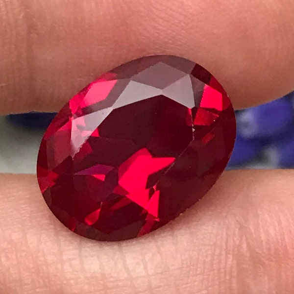 Synthetic Ruby - Etsy