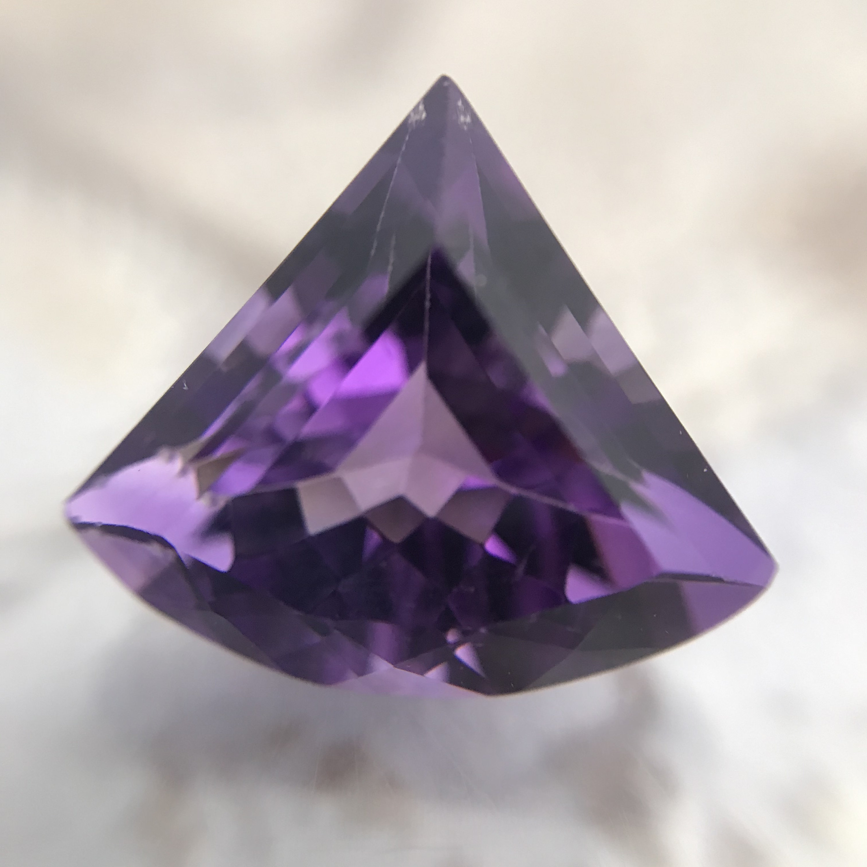 Fancy Purple Amethyst 14x16mm 8 Carat Shield Cut Loose Natural - Etsy
