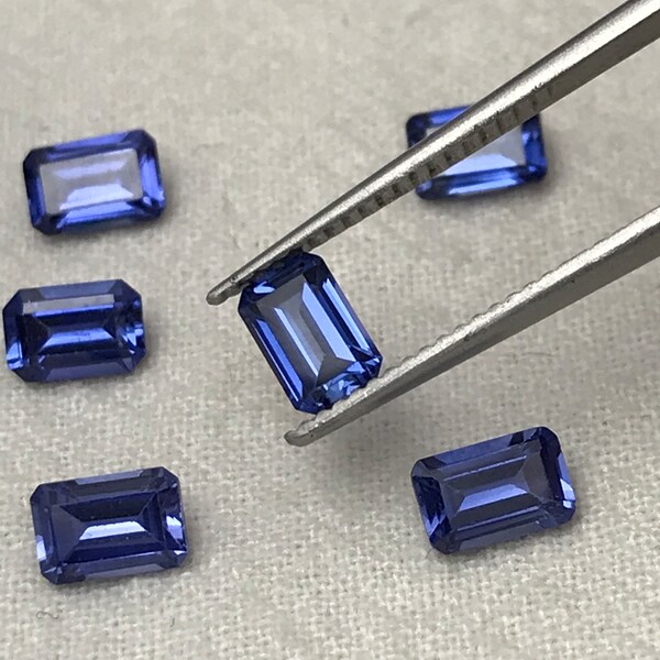 Lab Created Loose Sapphire Stones - Etsy