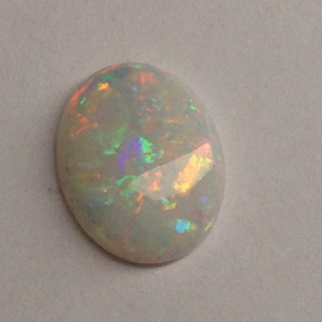 Loose Gemstone Gorgeous Opal Natural Cabochon .86 Carat 9x7 Mm ...