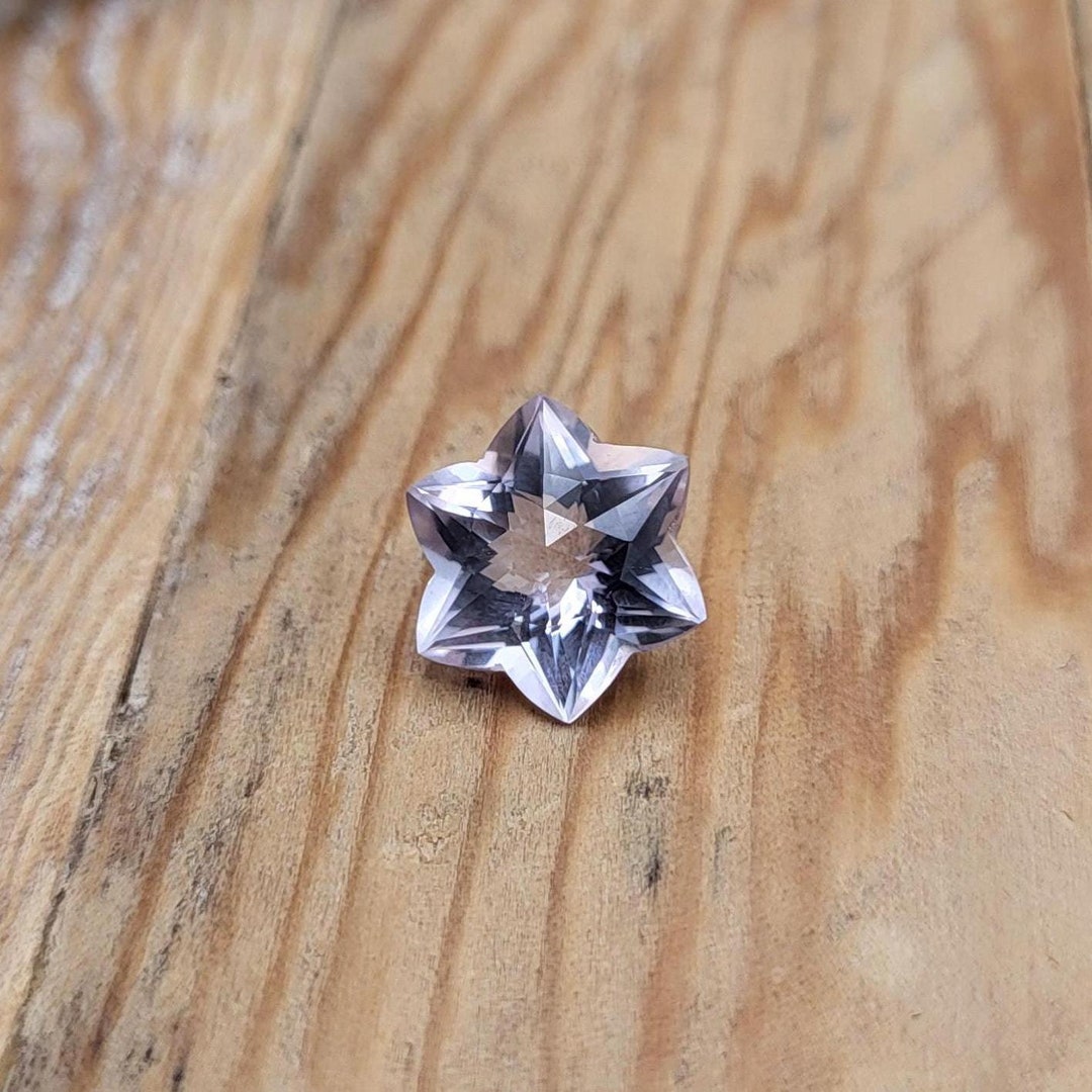 10mm Fancy Hexagon Cut Light Amethyst 3.41 Carat, Fancy Cut Loose ...