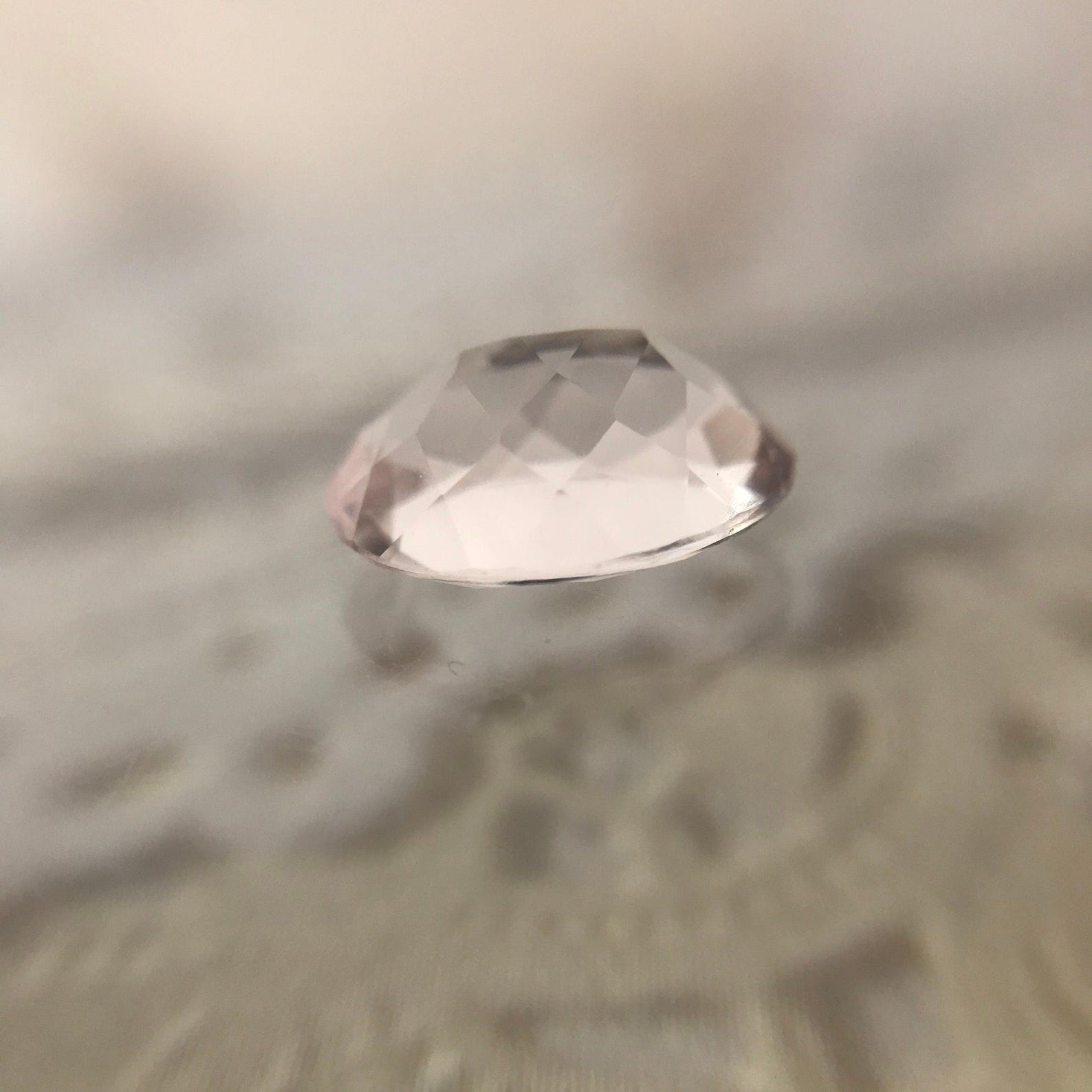 Light Pink Morganite 9x7mm 1.62 Carat Oval Cut Faceted Loose Wholesale ...