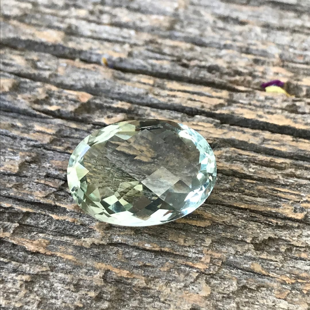 18x13mm Prasiolith Hellgrüne Quarte 12 Karat Oval - Etsy.de