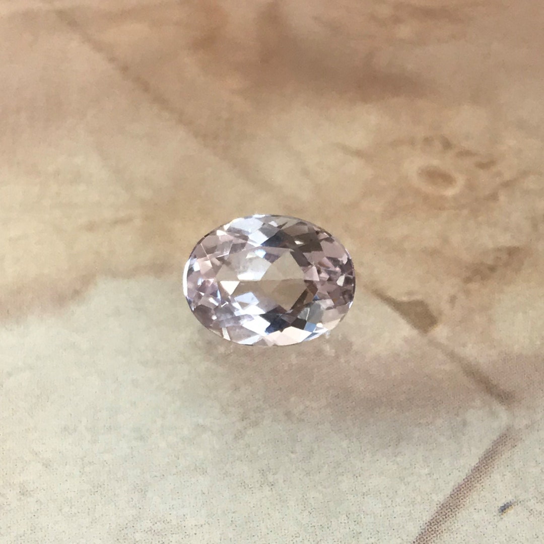 Light Pink Morganite 9x7mm 1.62 Carat Oval Cut Faceted Loose Wholesale ...