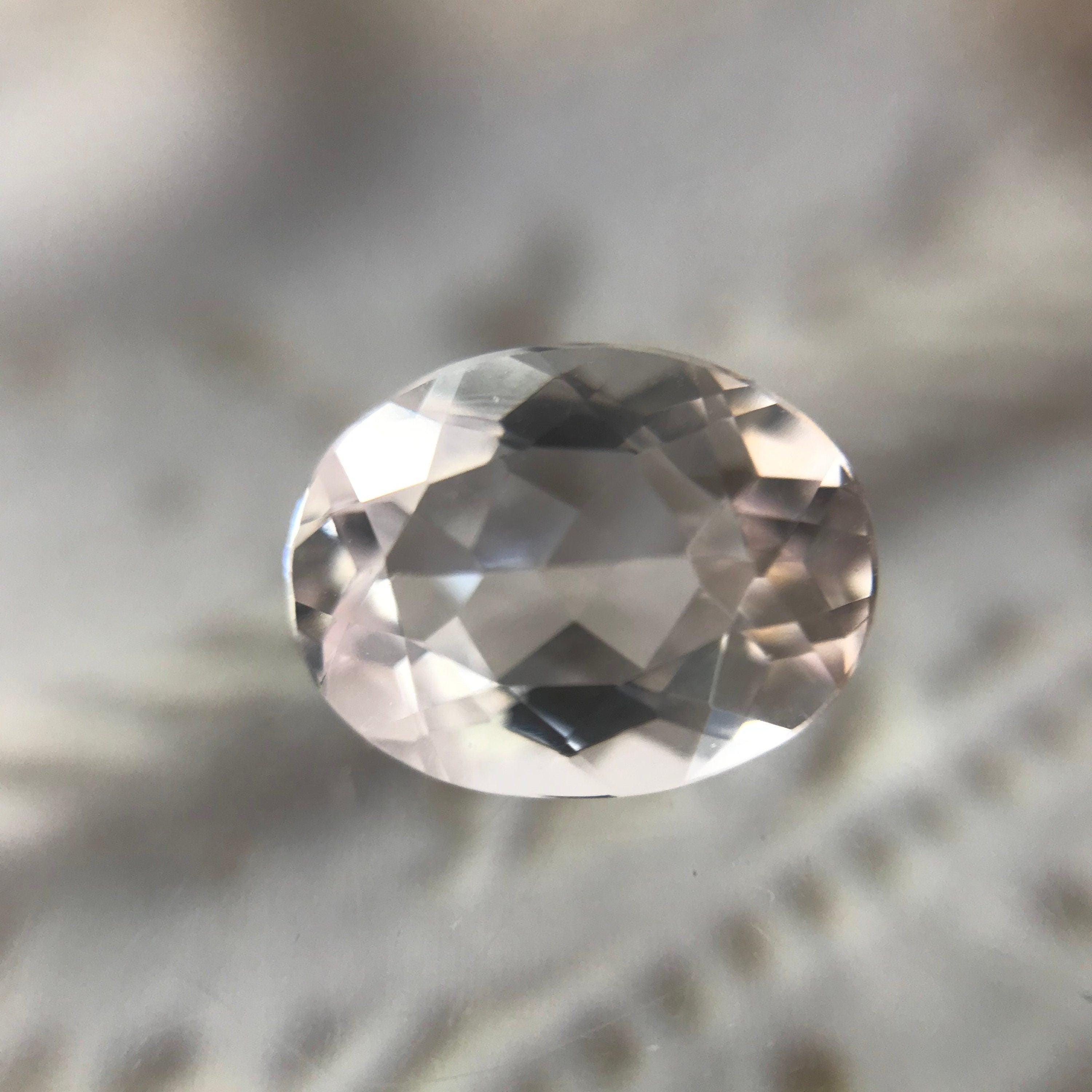 Light Pink Morganite 9x7mm 1.62 Carat Oval Cut Faceted Loose Wholesale ...