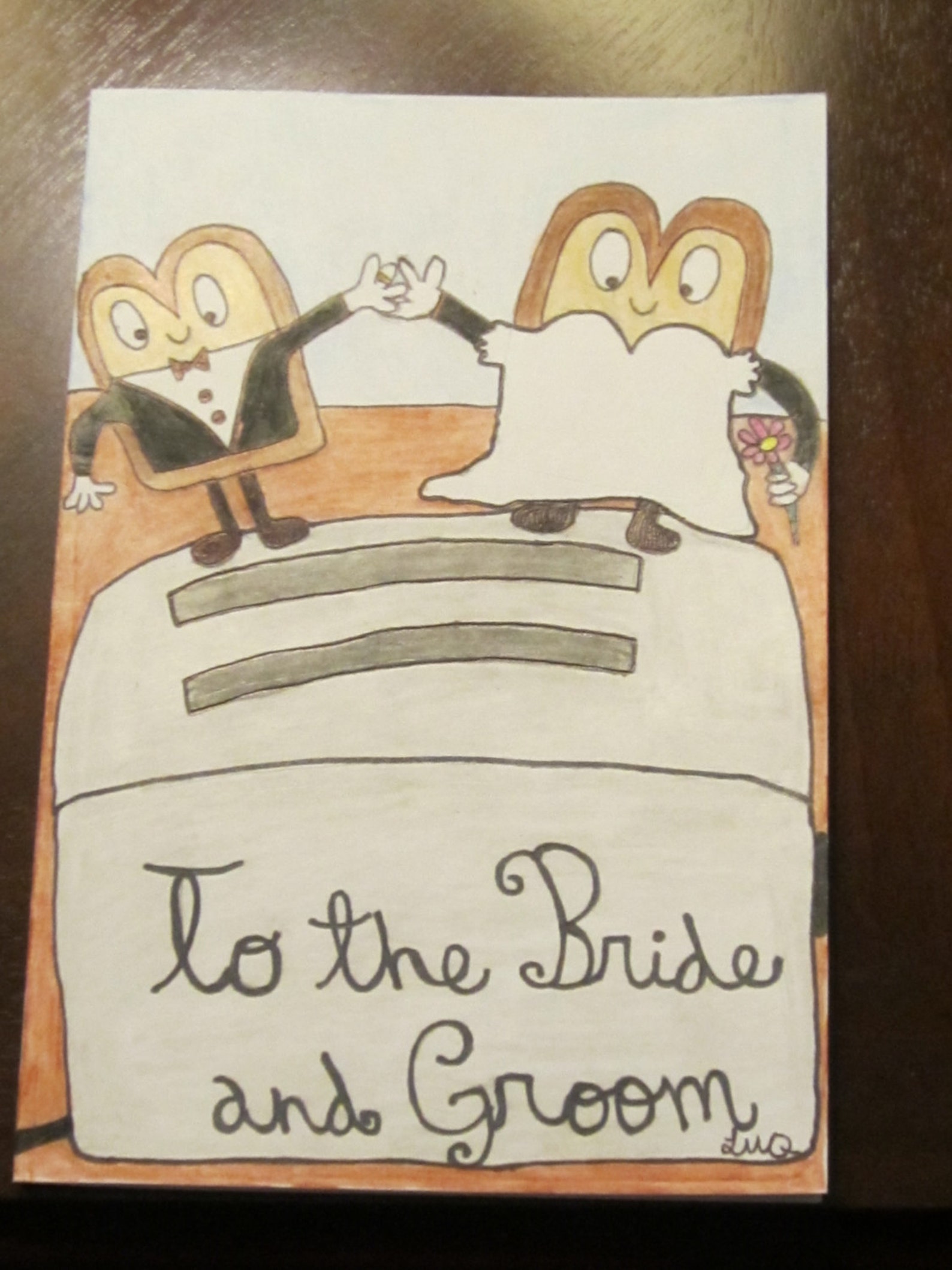 Toast to the Bride and Groom - Etsy
