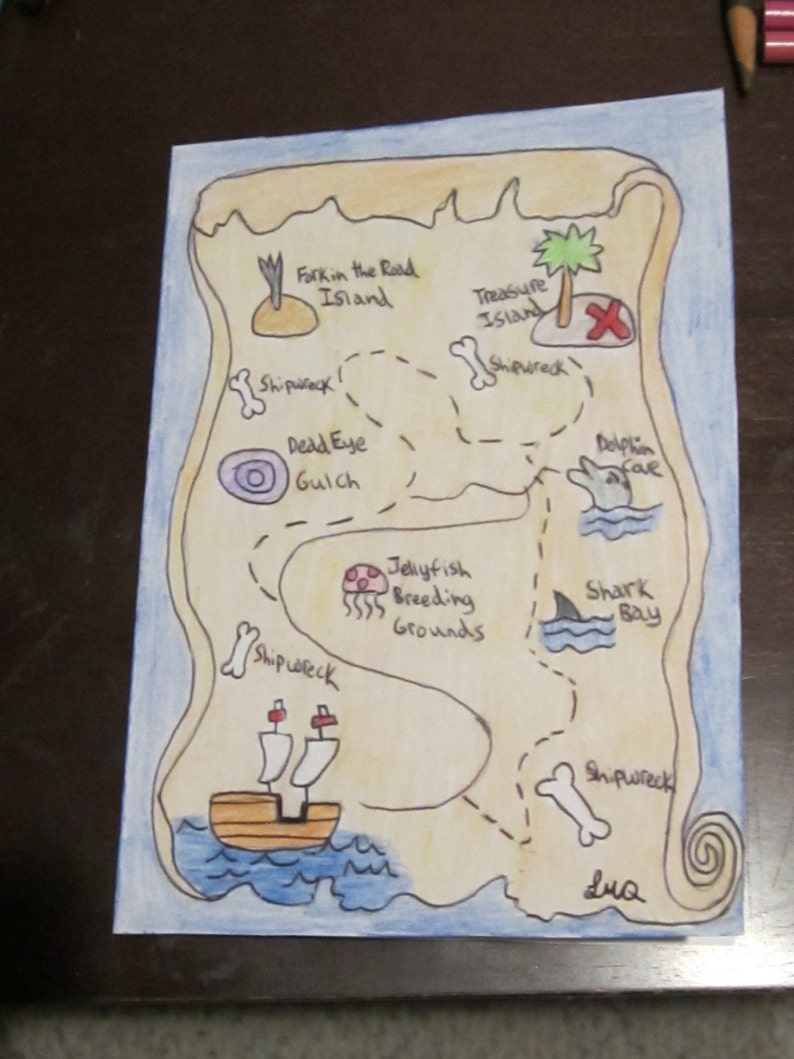 Treasure Map - Etsy