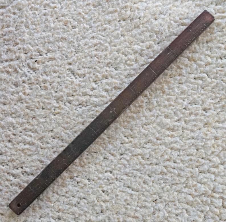 Antique Chinese Wooden Measuring Ruler - Etsy