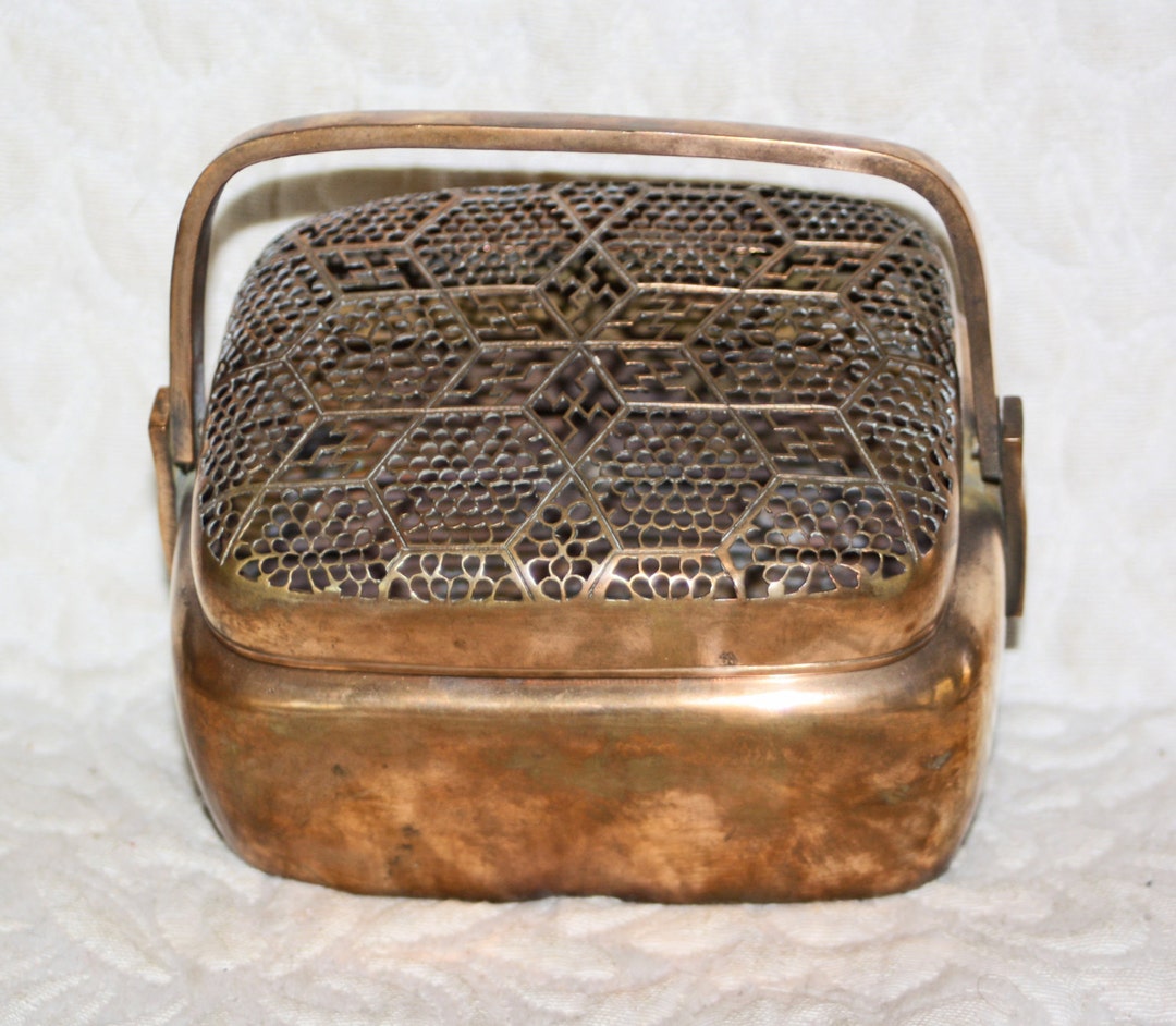 Antique Chinese Copper Hand Warmer - Etsy