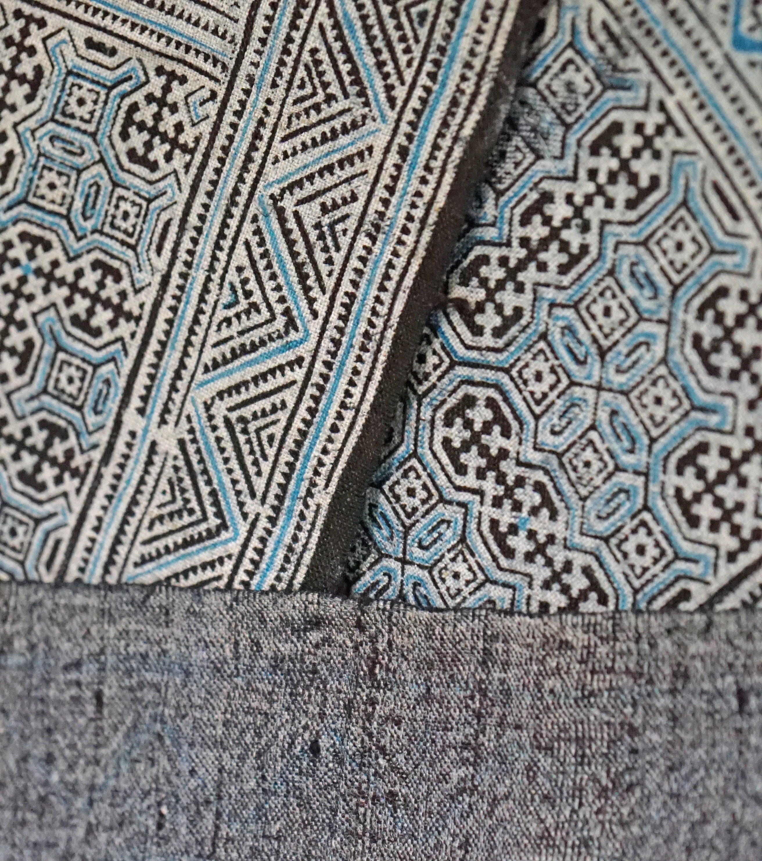 Antique Chinese Miao Ethnic Minority Batik Skirt Fabric - Etsy