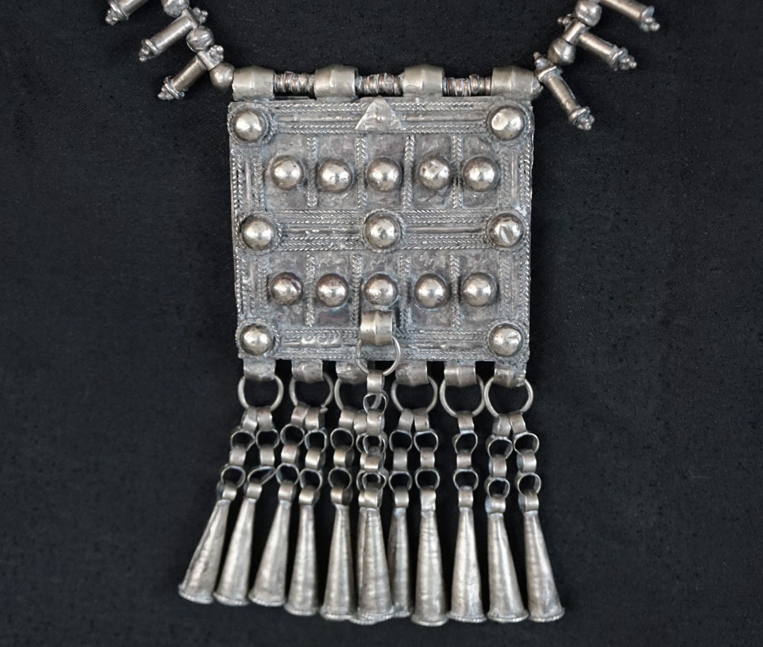 Antique Ethnic Tribal Silver Prayer Box Necklace - Etsy