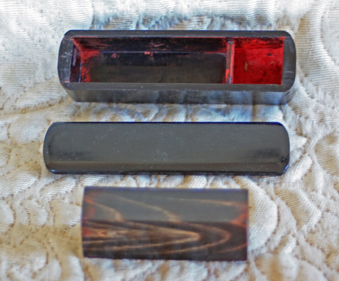 Antique Chinese Seal Box With Original Seal - Etsy