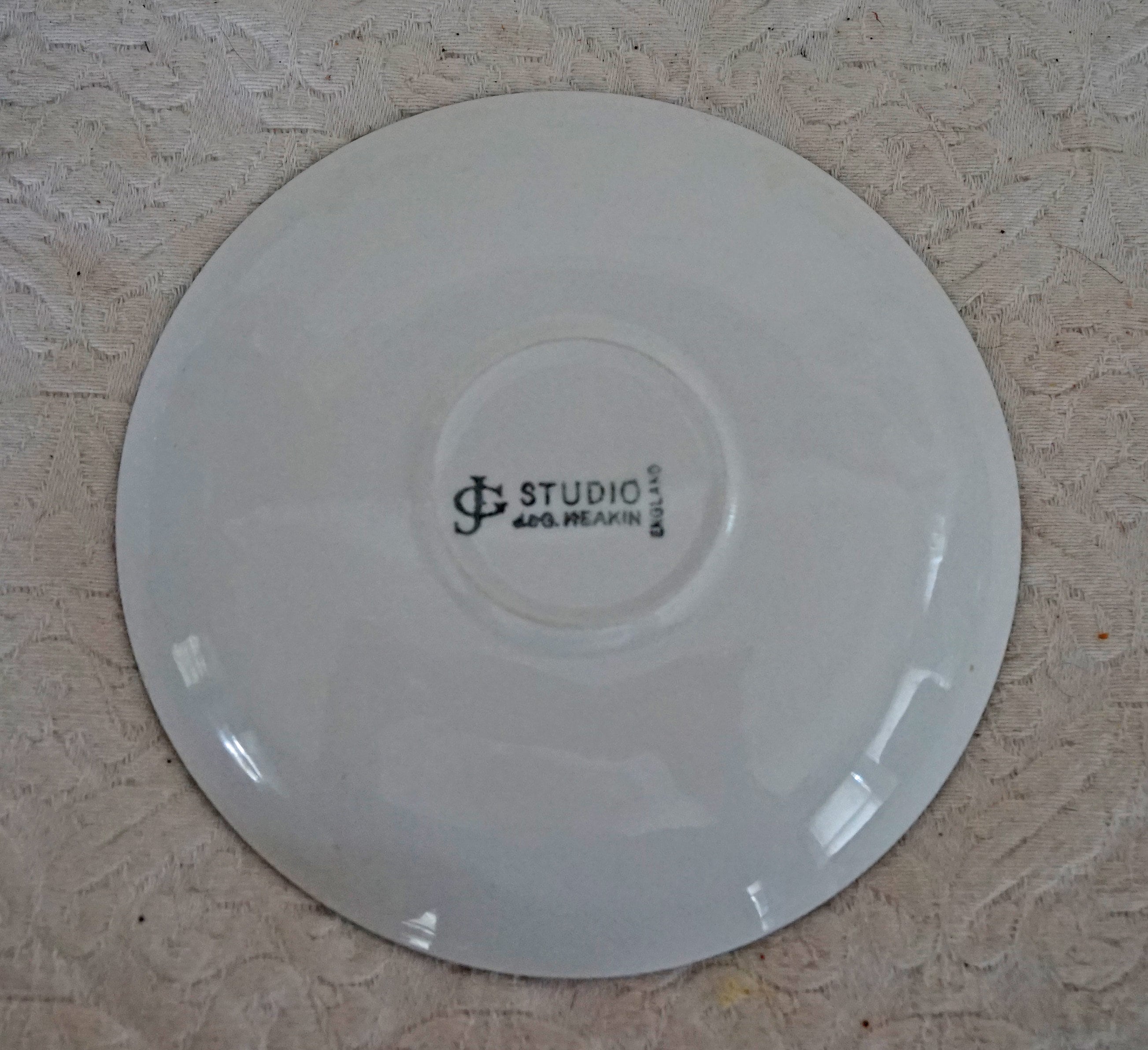 Antique C & E English Bone China Pattern Jonquil Cups and Saucers - Etsy