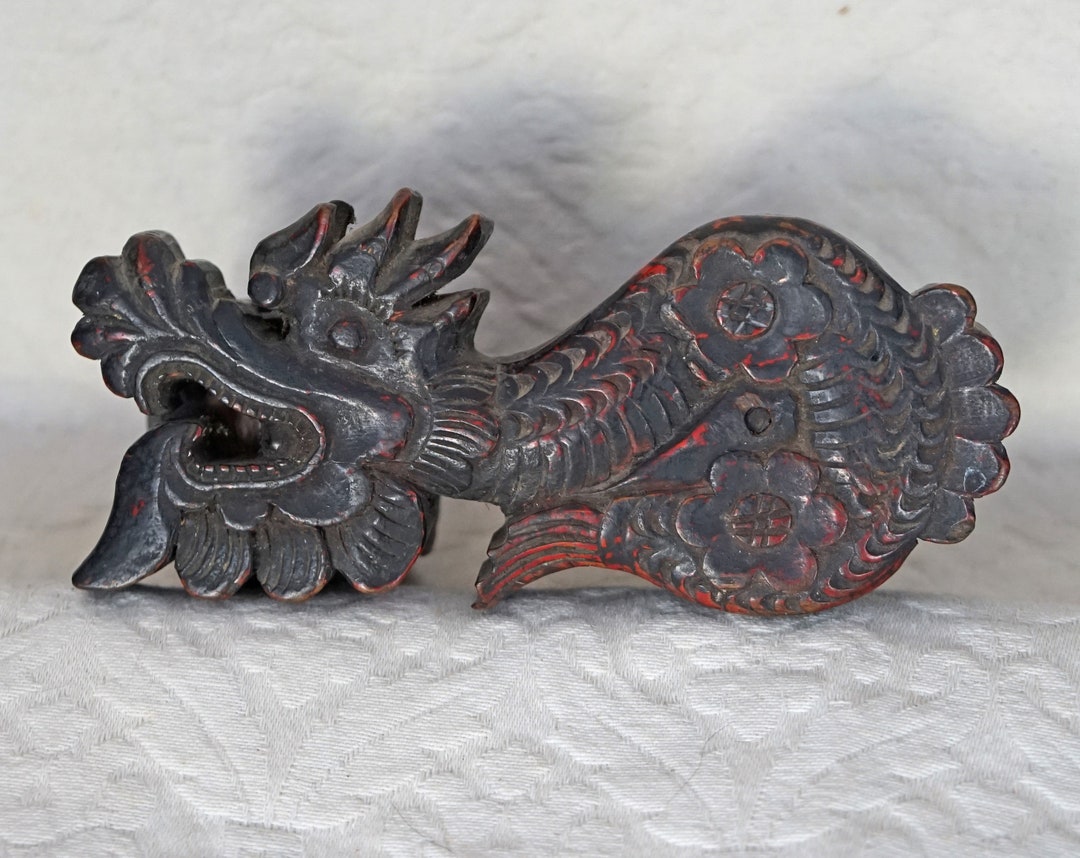 Antique Chinese Hand Carved Carpenters Tool Ie Chalk Line - Etsy