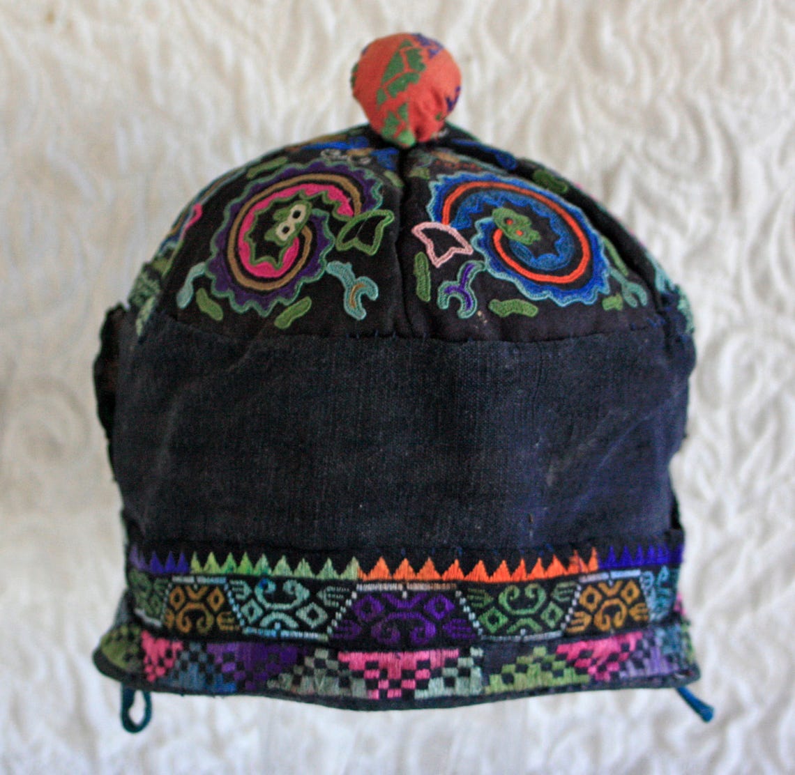 Vintage Chinese Child's Hat Han and Miao Ethnic Minority - Etsy