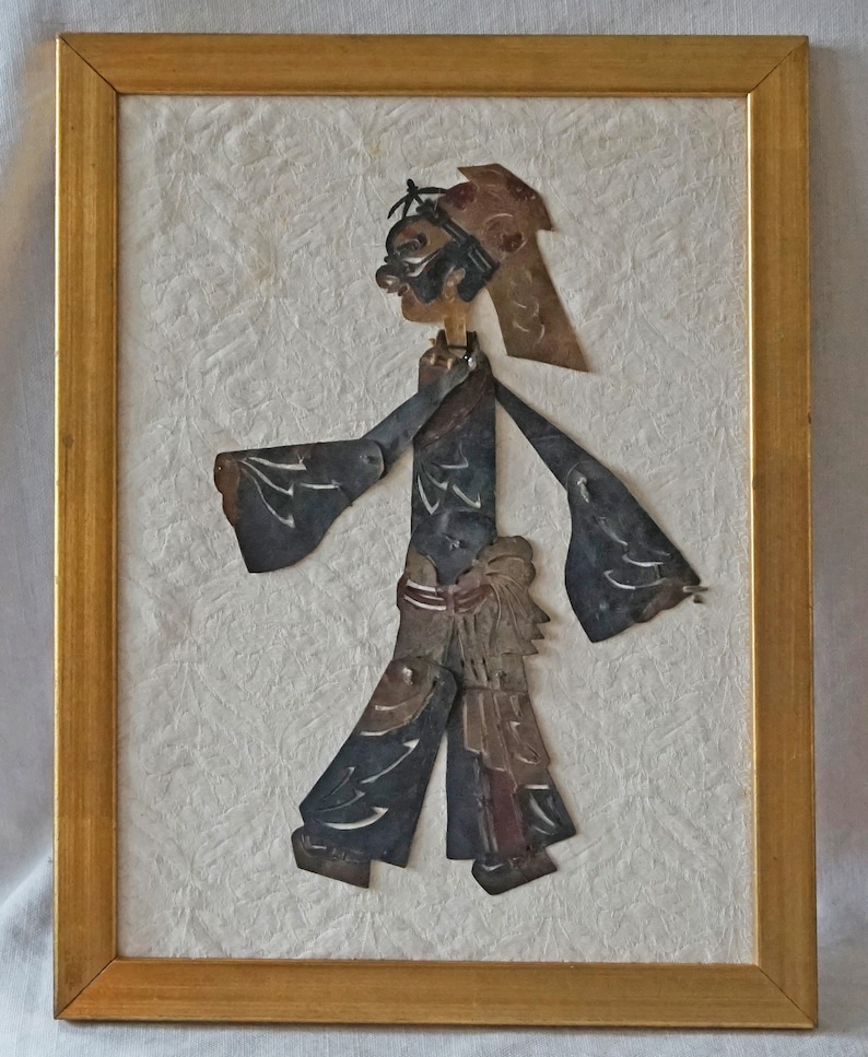 Antique Chinese Shadow Puppet - Etsy