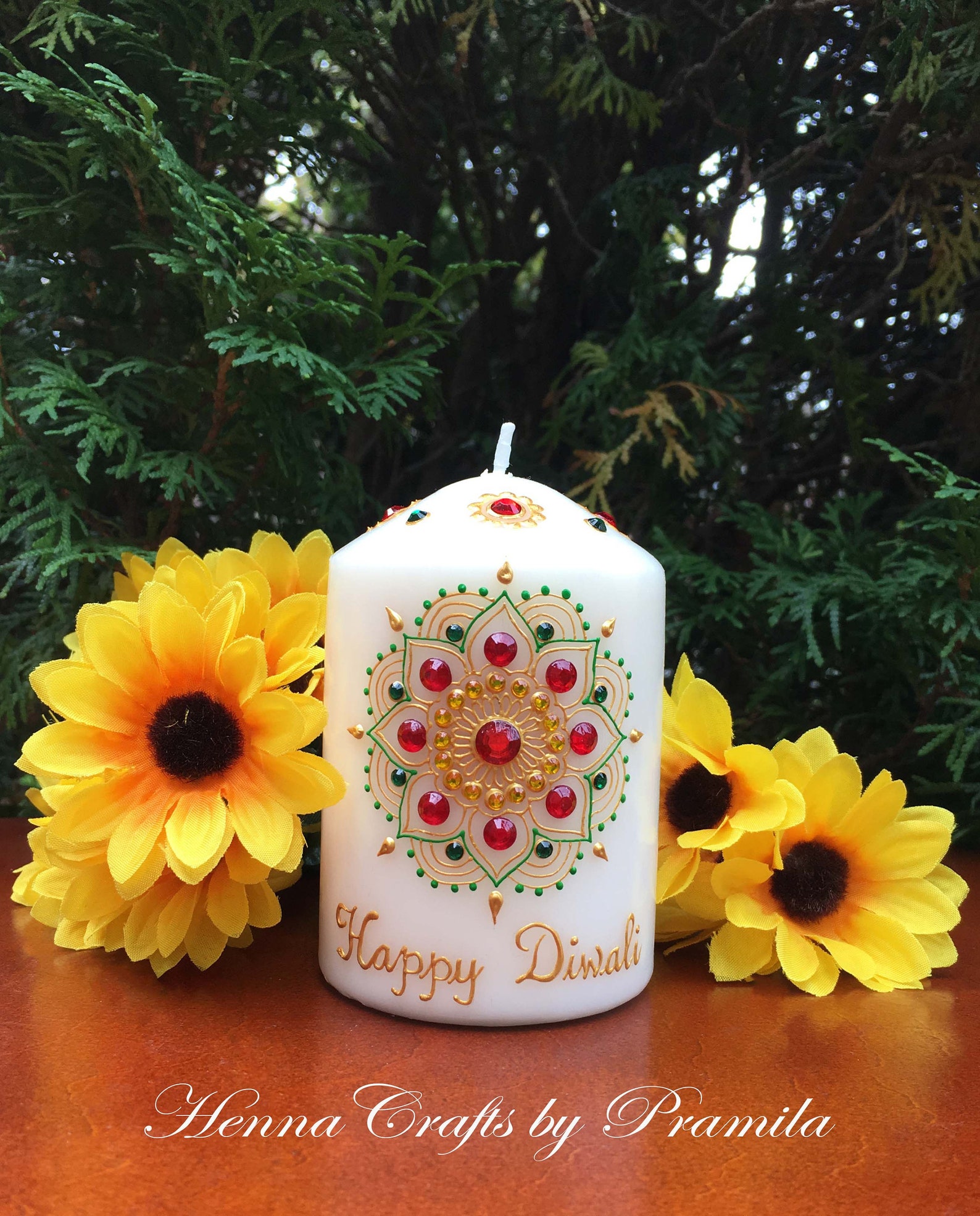 Diwali Candles Diwali Decoration Indian Festival Diwali | Etsy
