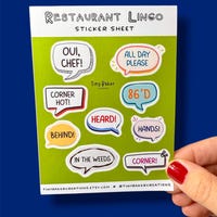 Funny Bartender Sticker Pack: Restaurant Server Stickers - Etsy