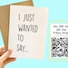 QR Code Custom Voice Message Greeting Card Record Your - Etsy