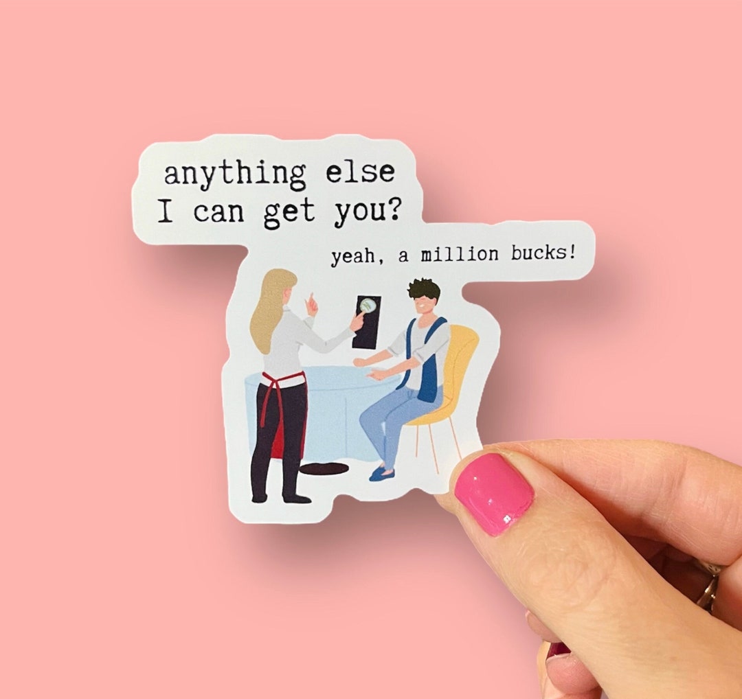 Funny Restaurant Vinyl Sticker / Magnet | Restaurant Server Gift ...