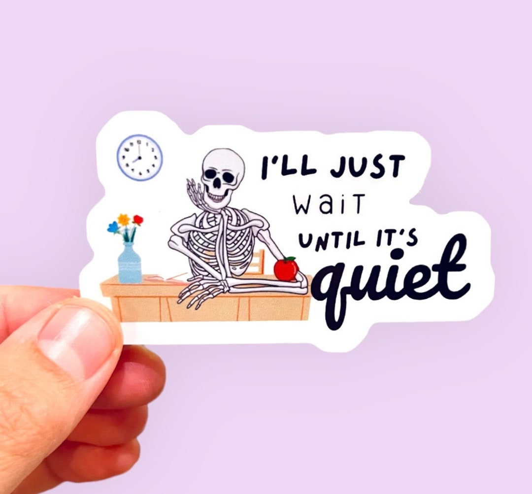 Funny Vinyl Sticker for Teachers | Gift for Teacher | Back to School ...