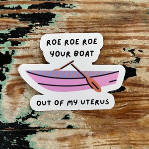 Roe V. Wade Sticker | Protect Womens Rights | Feminist Sticker| Roe ...