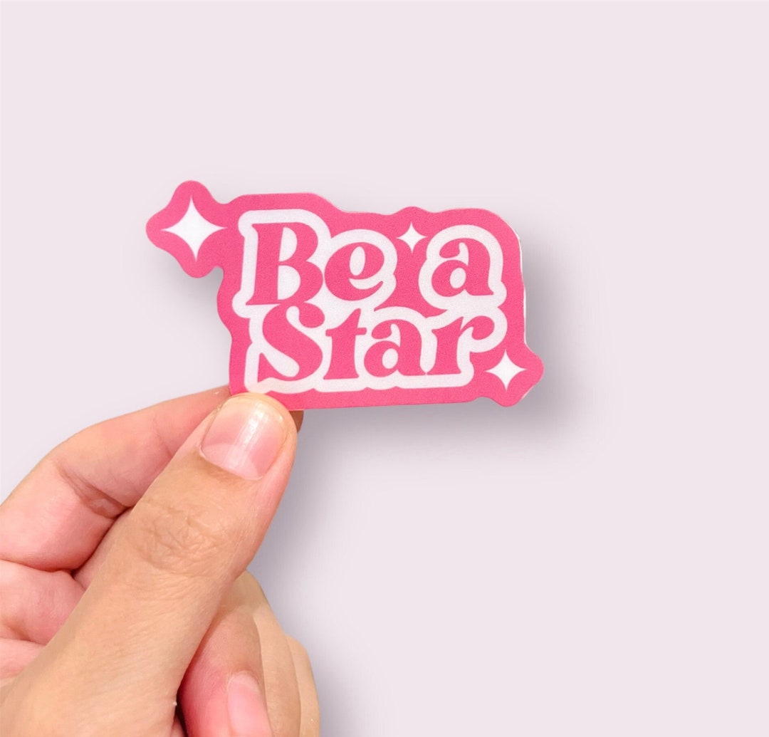 Be a Star Vinyl Sticker | Matte Sticker | 90s Nostalgia | Pop Culture ...