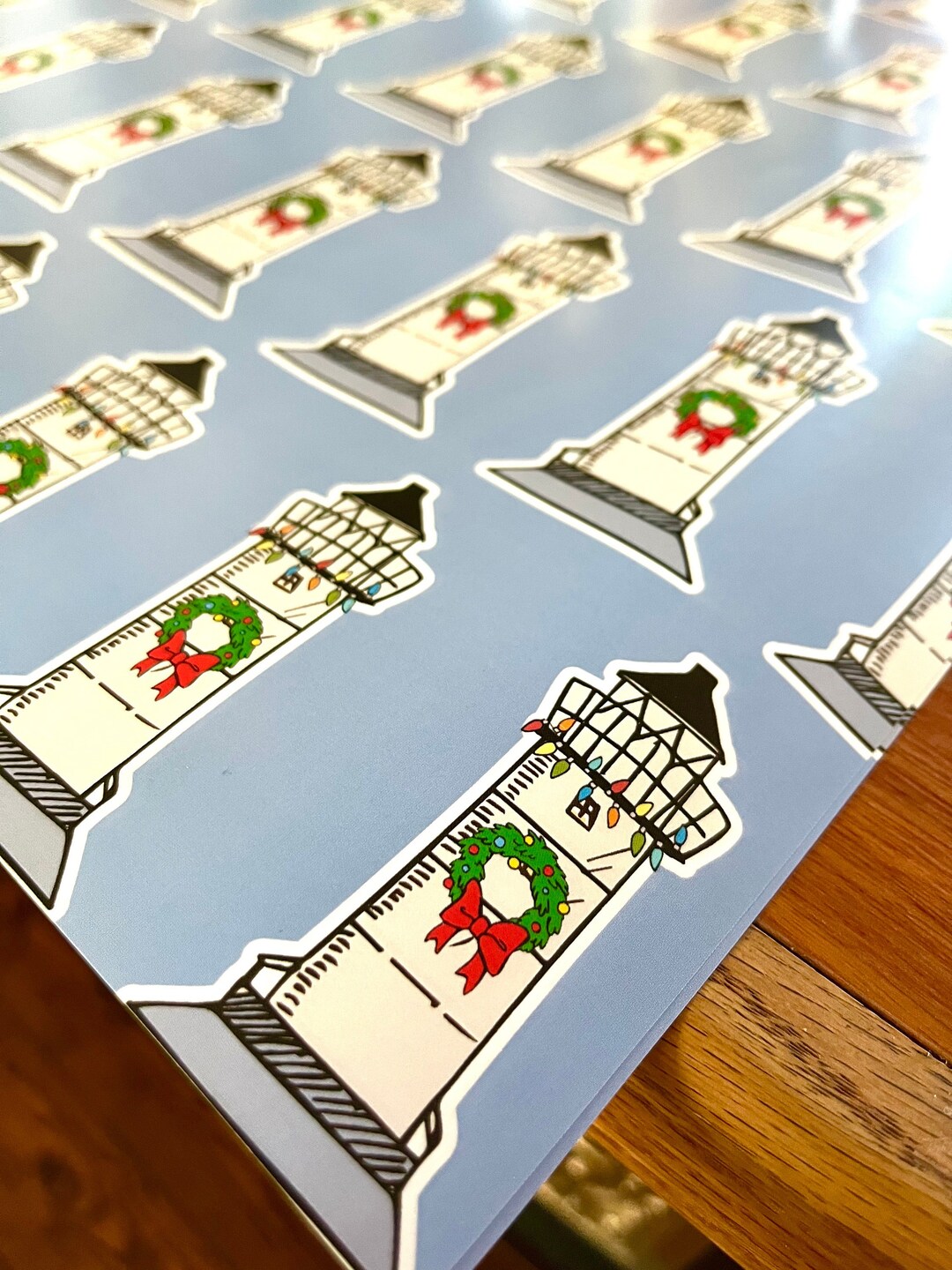 Edgartown Lighthouse Wrapping Paper | Martha’s Vineyard Island | Gift ...