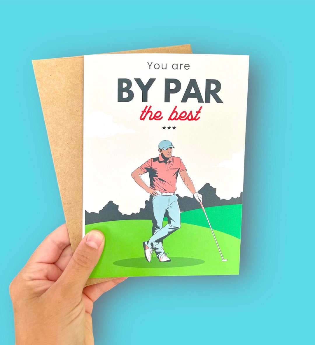 Father’s Day Golf Card | Funny Golf Card | Cute, Silly, Humor, From ...