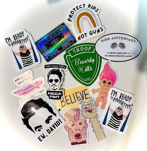 Celebrity Stickers 60 Photos - Moonagedaydream.film