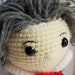 Crochet Beethoven, Musical Gift Knitted Doll, Musical Decoration ...