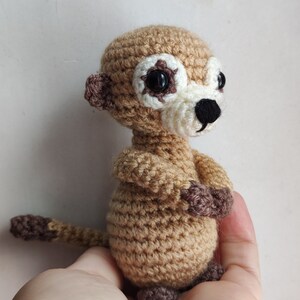 Tiny Meerkat Pattern, Crochet Meerkat, PDF Pattern, Digital Download ...