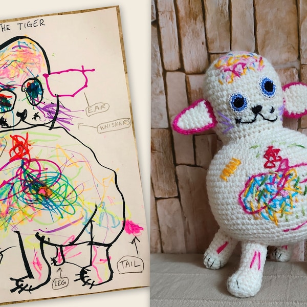 Stuffed Animal From Drawing - Etsy