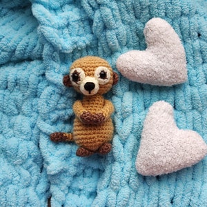 Tiny Meerkat Pattern, Crochet Meerkat, PDF Pattern, Digital Download ...
