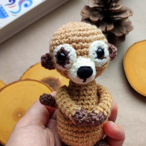 Tiny Meerkat Pattern, Crochet Meerkat, PDF Pattern, Digital Download ...
