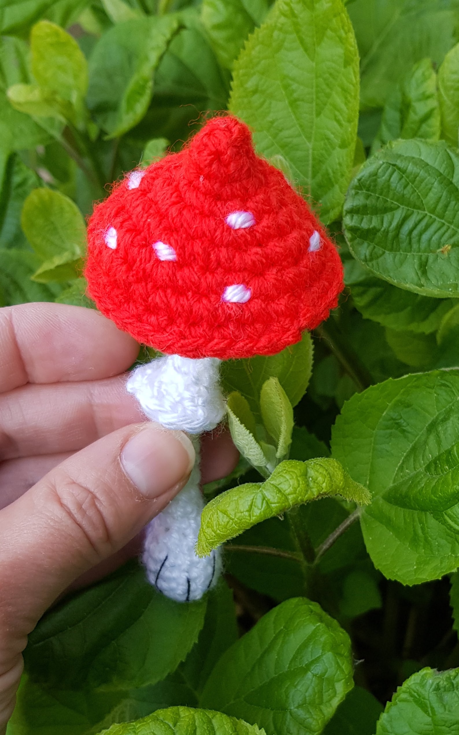 Red Mushroom Crochet Crochet Toadstool PDF PDF Pattern - Etsy