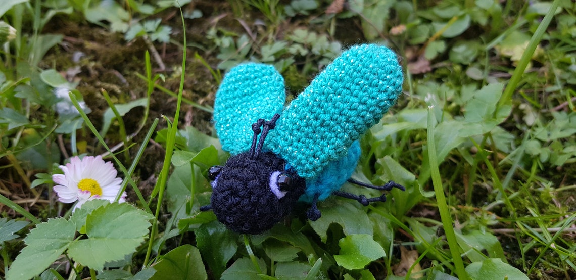 Tiny Bugs Crochet Fly PDF Pattern Instant Download PDF | Etsy