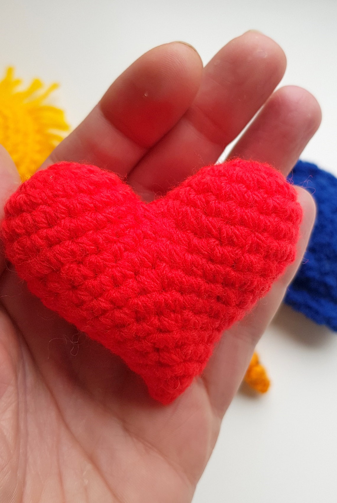 Valentine's Day Heart Crochet Heart PDF PDF Pattern - Etsy