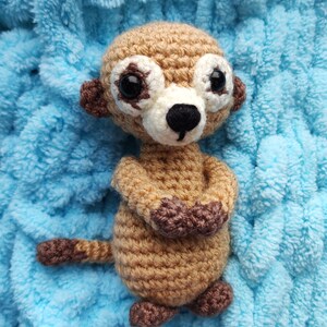 Tiny Meerkat Pattern, Crochet Meerkat, PDF Pattern, Digital Download ...