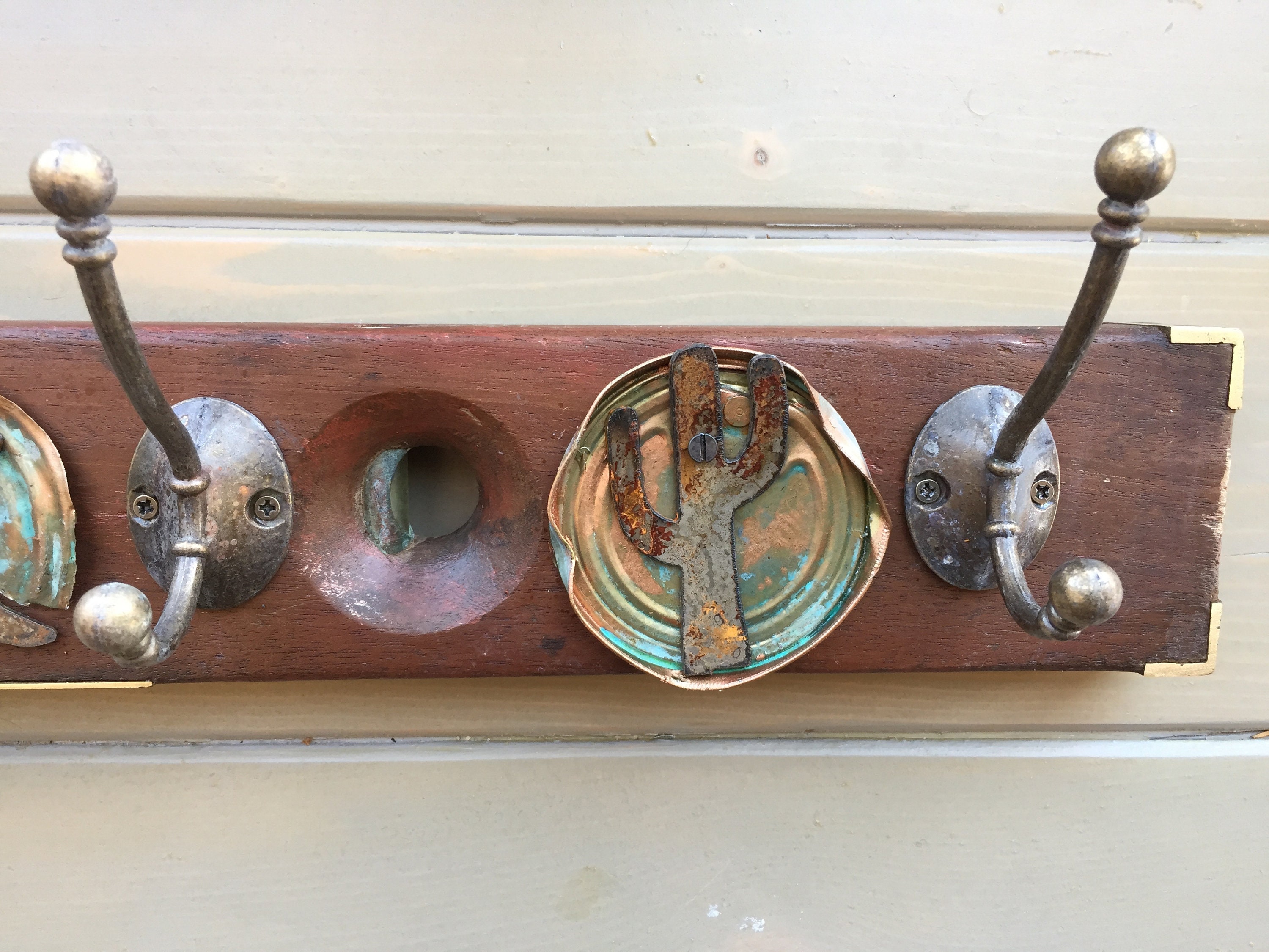 Wall-mounted Coat Rack, Vintage, Hand-crafted Western Style - Etsy