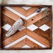 CALICO Wood Tray Geometric Wood Wall Art Wood Catch All - Etsy
