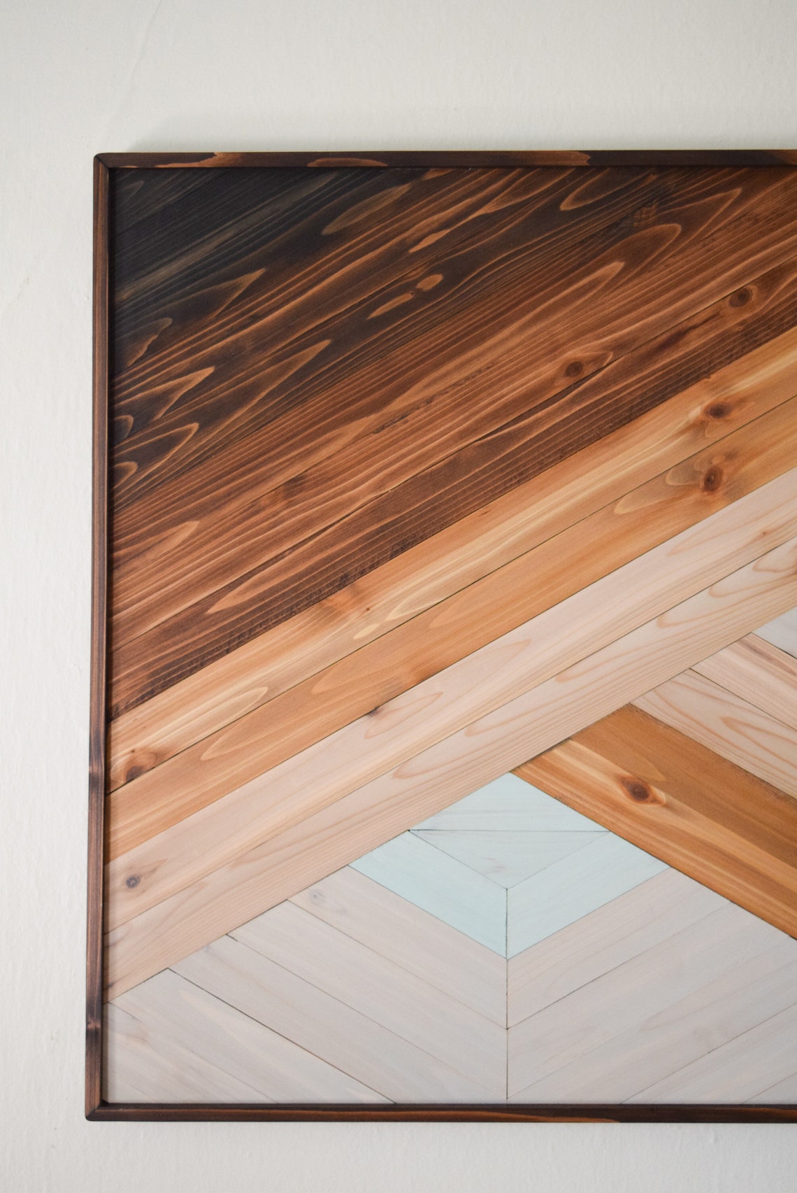 PORTAL Wood Wall Art Geometric Wooden Artwork for Modern - Etsy