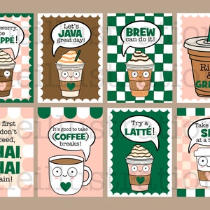 Coffee Shop Growth Mindset Classroom Poster Bulletin Board Kit, High ...