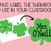 Speech Sham-rocks St. Patricks Day March Bulletin Board and Door Decor ...