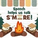 Speech Therapy Helps Us Talk S’MORE Bulletin Board/door Decor Kit ...