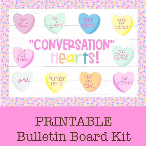 Conversation Hearts - Etsy
