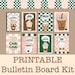 Coffee Shop Bulletin Board and Door Decor Kit, Industrial Farmhouse ...